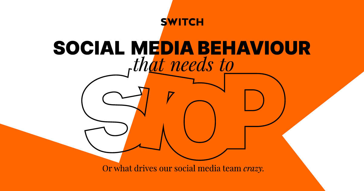 Social Media Behaviour that Needs to Stop, or What Drives our Social ...