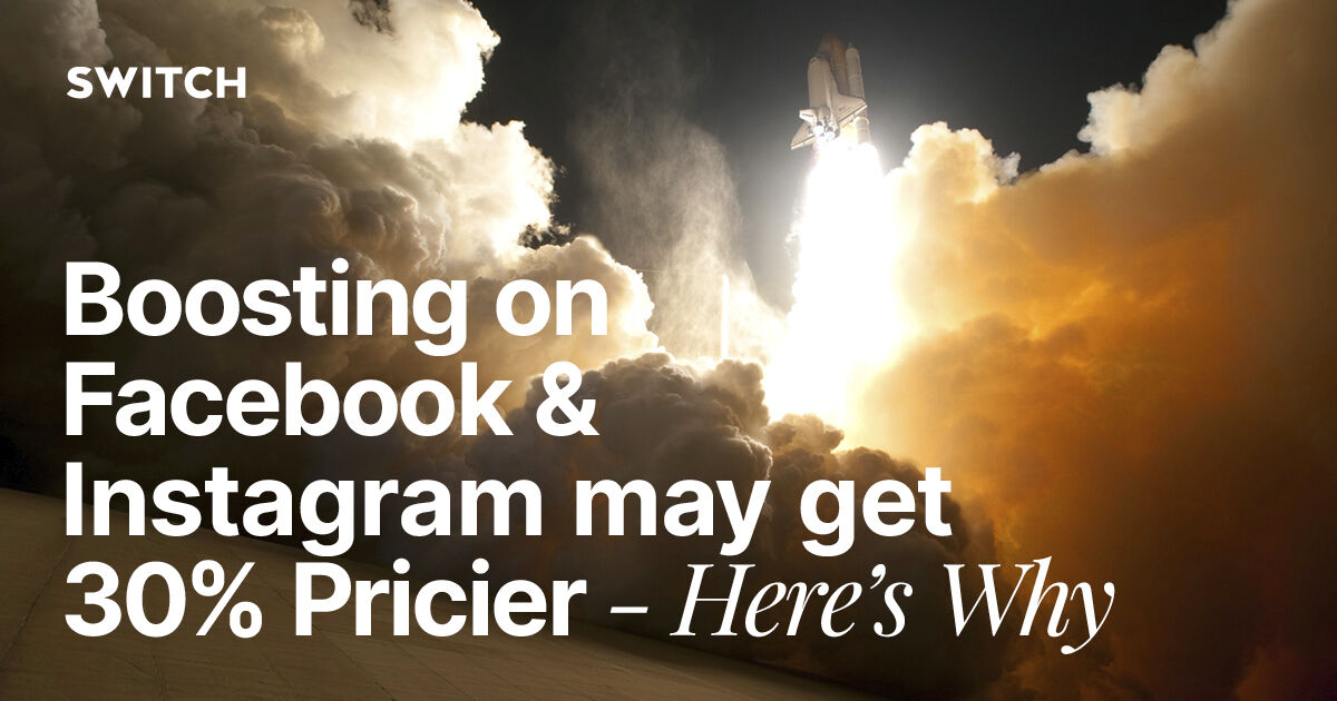 Boosting on Facebook & Instagram may get 30% Pricier - Here's Why ...